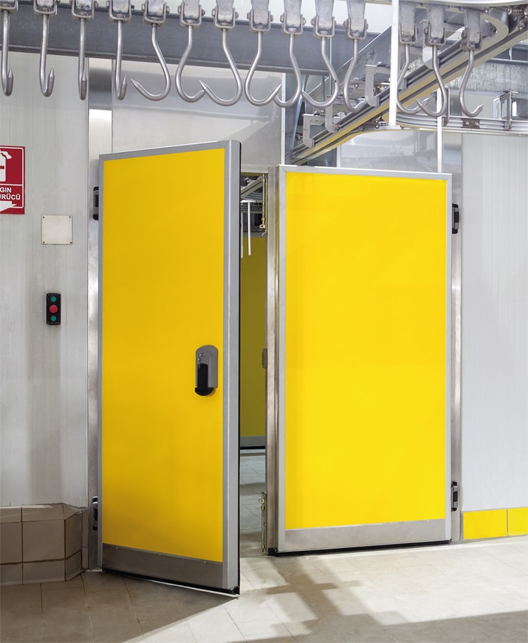Double Leaf Hinged Doors For Cold Storage Room - Tunelgroup